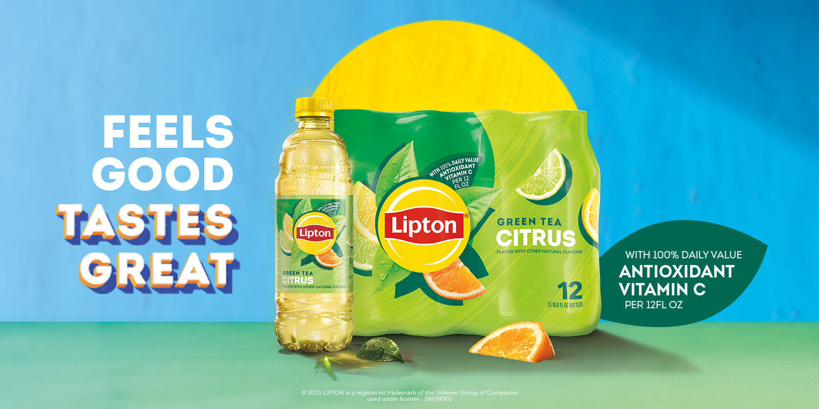 Lipton Feels Good Tastes Great